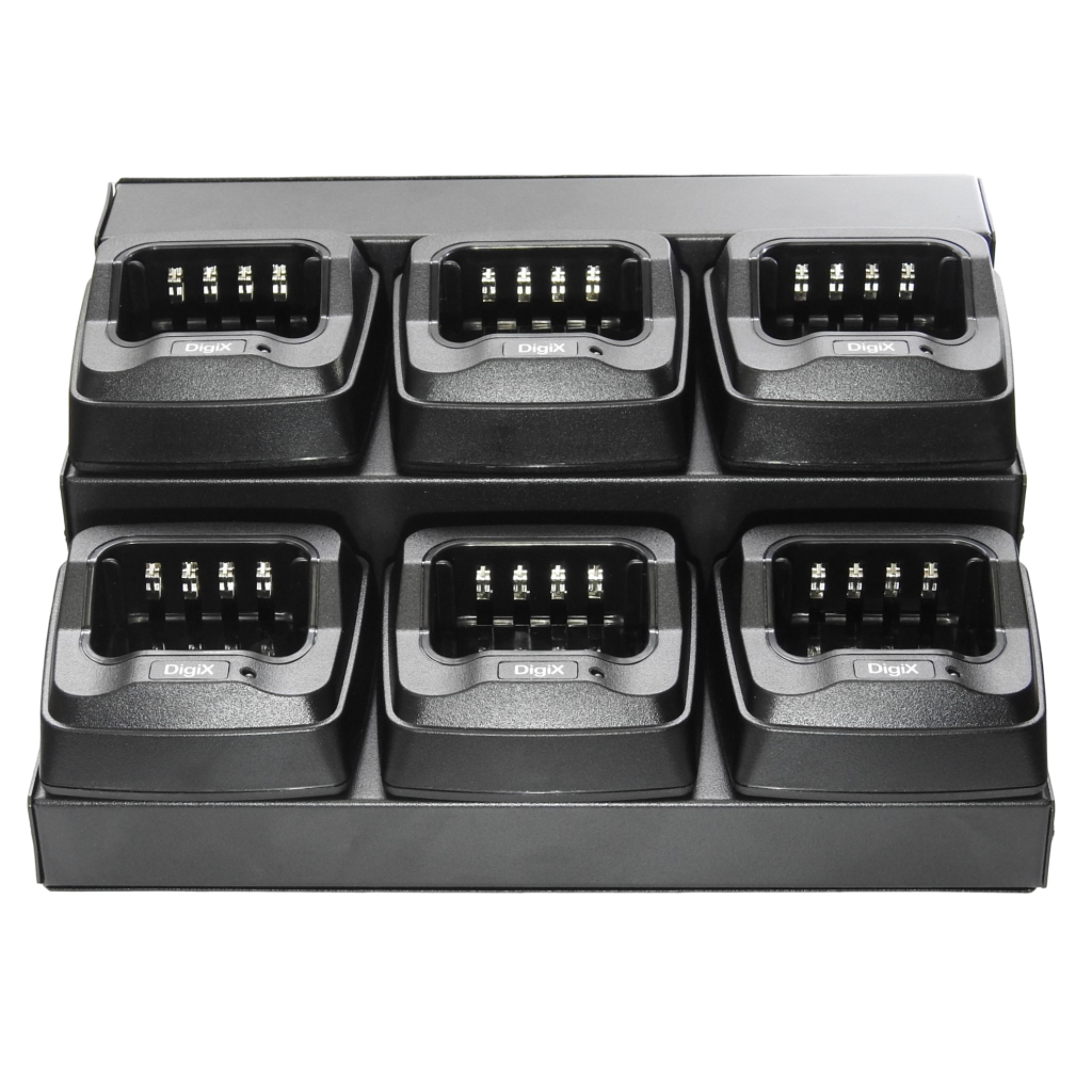 DigiX DMR 6 Way Charger - NRC Radio